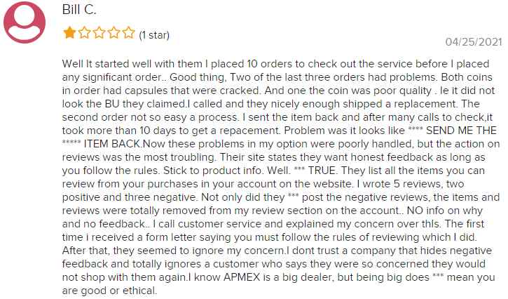 APMEX Review 2025- Is It a Legitimate Company? - Better Bullion